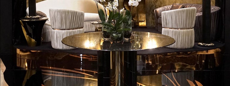 Paris Dining Table For Sale at 1stDibs | sahara noir marble table