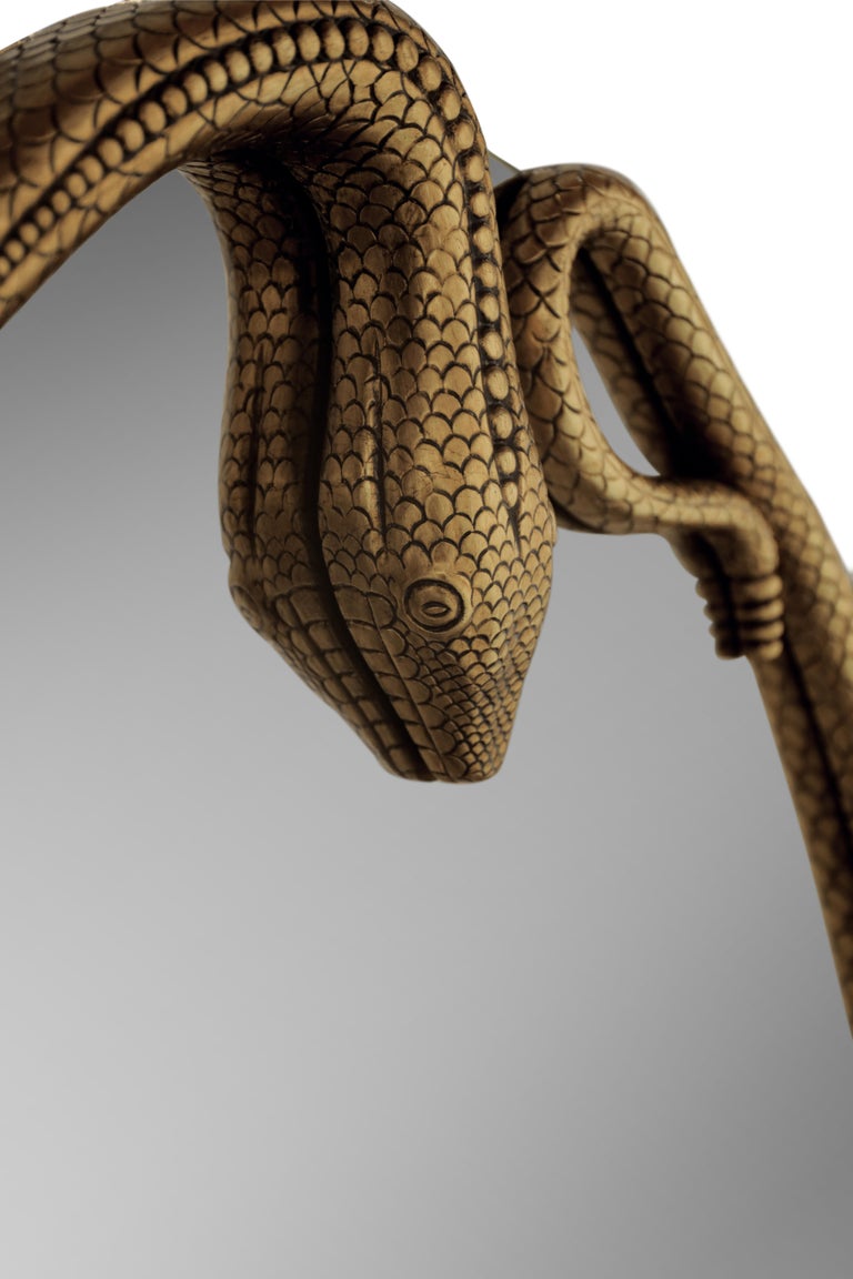 Serpentine Mirror For Sale at 1stDibs