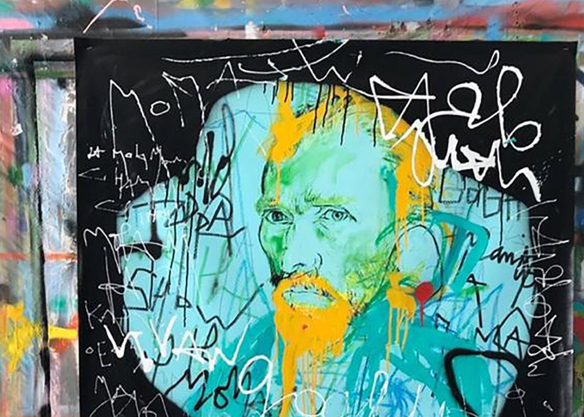 Kokian - Van Gogh Paranoia at 1stDibs | kokian, paranoia painting