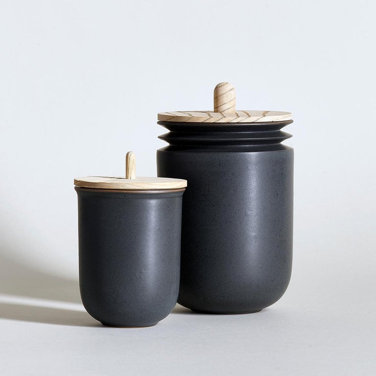 Kombu, Jars, Set of 2, Slip Cast Ceramic, N/O Service Collection For ...