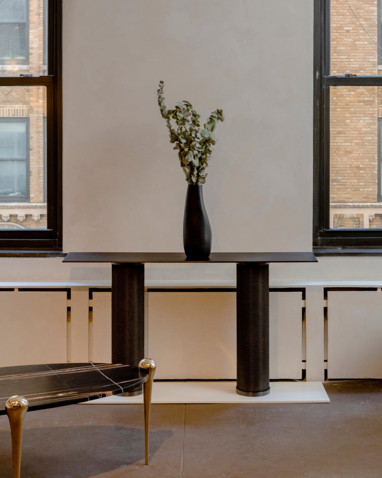 Konekt Armor Console Table with Chainmail For Sale at 1stDibs ...