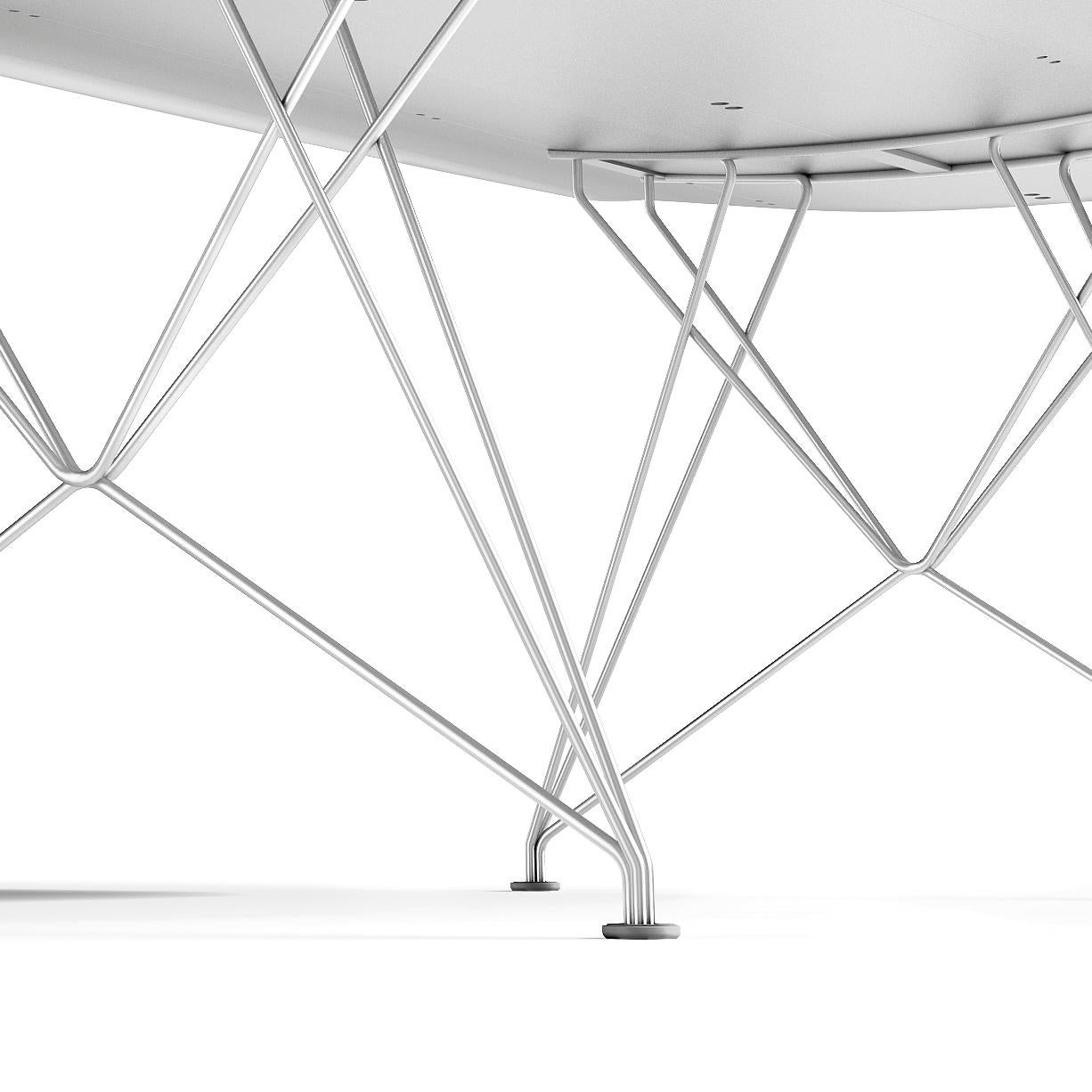 Konstantin Grcic Steel "Table B" by BD Barcelona For Sale at 1stDibs