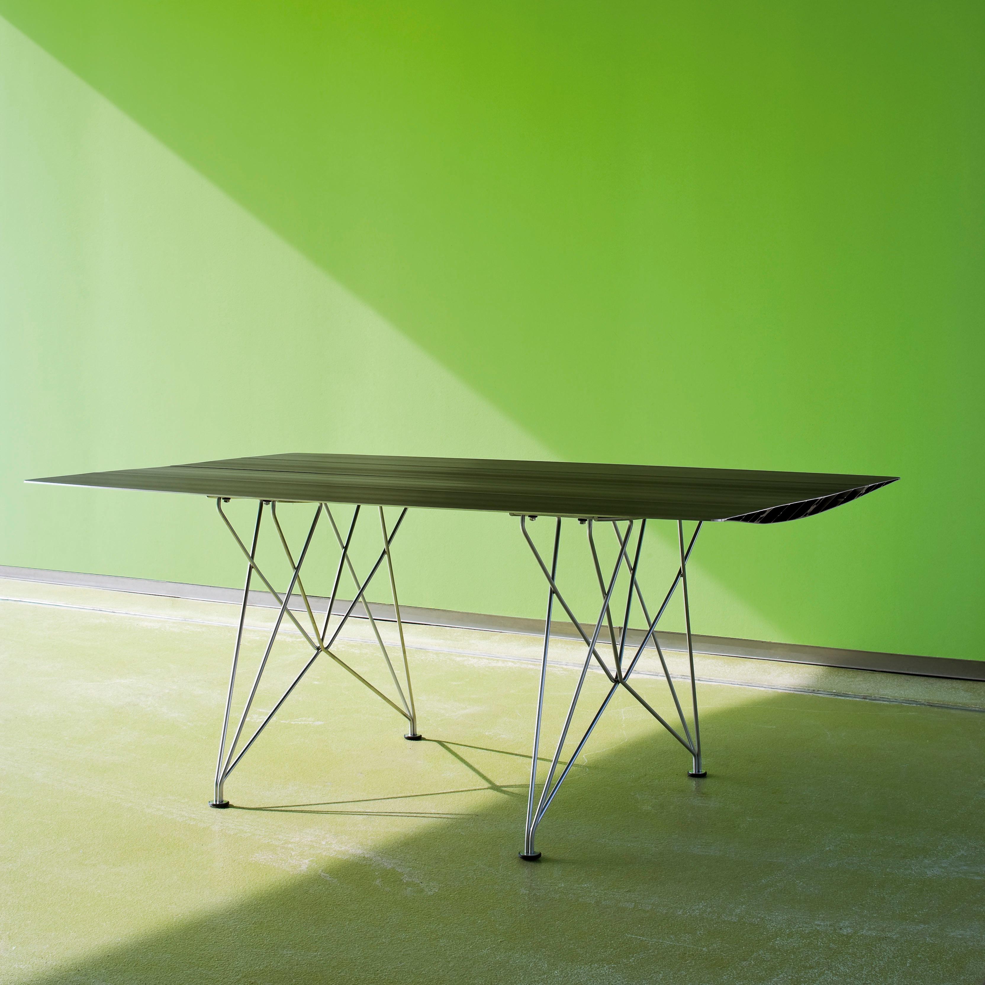 Konstantin Grcic Steel "Table B" by BD Barcelona For Sale at 1stDibs