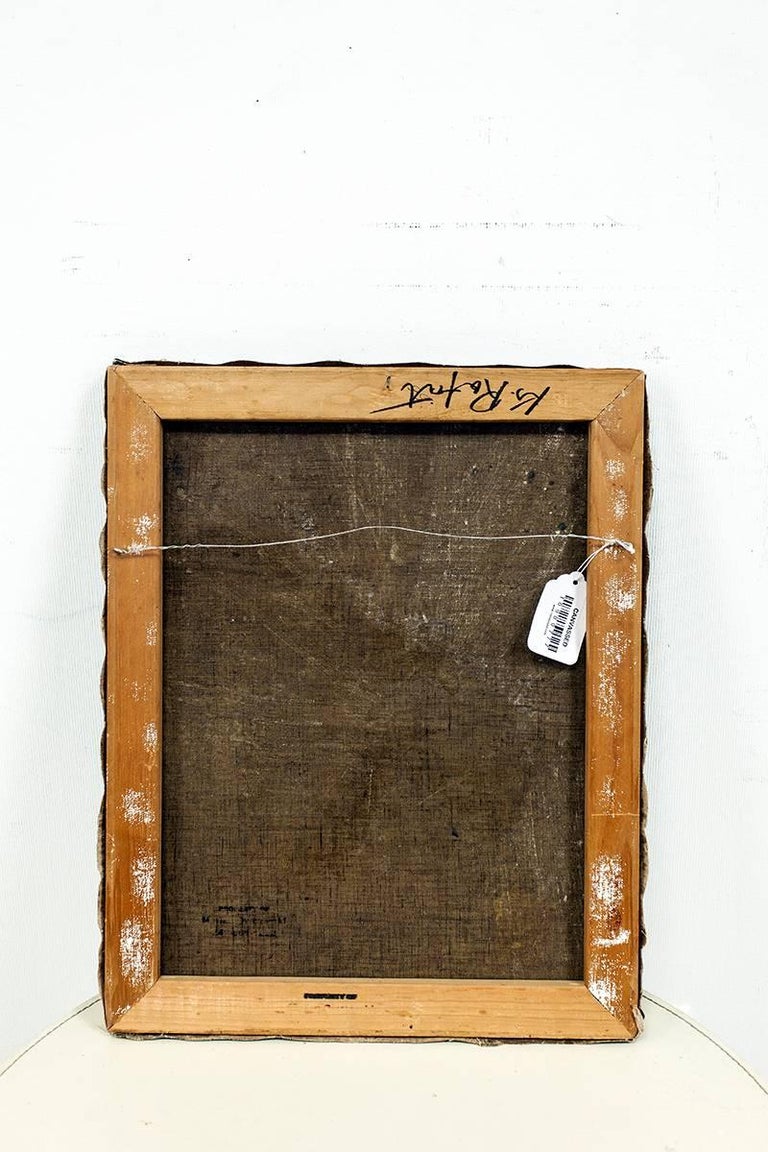 Konstanty Szewczenko - Untitled, Rabbi Smiling, Judaic Oil Painting ...