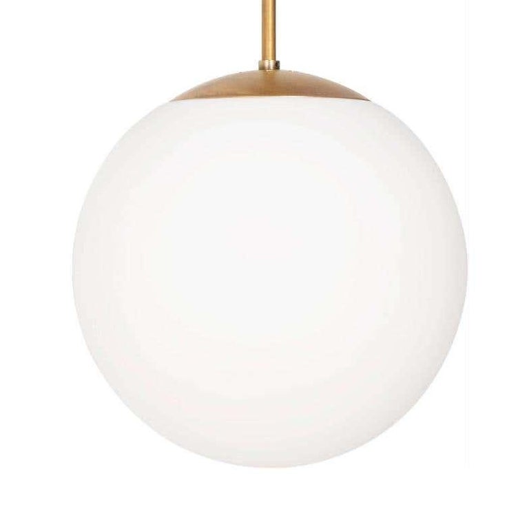 Konsthantverk Glob Brass D20 Ceiling Lamp For Sale at 1stDibs | glob lamp