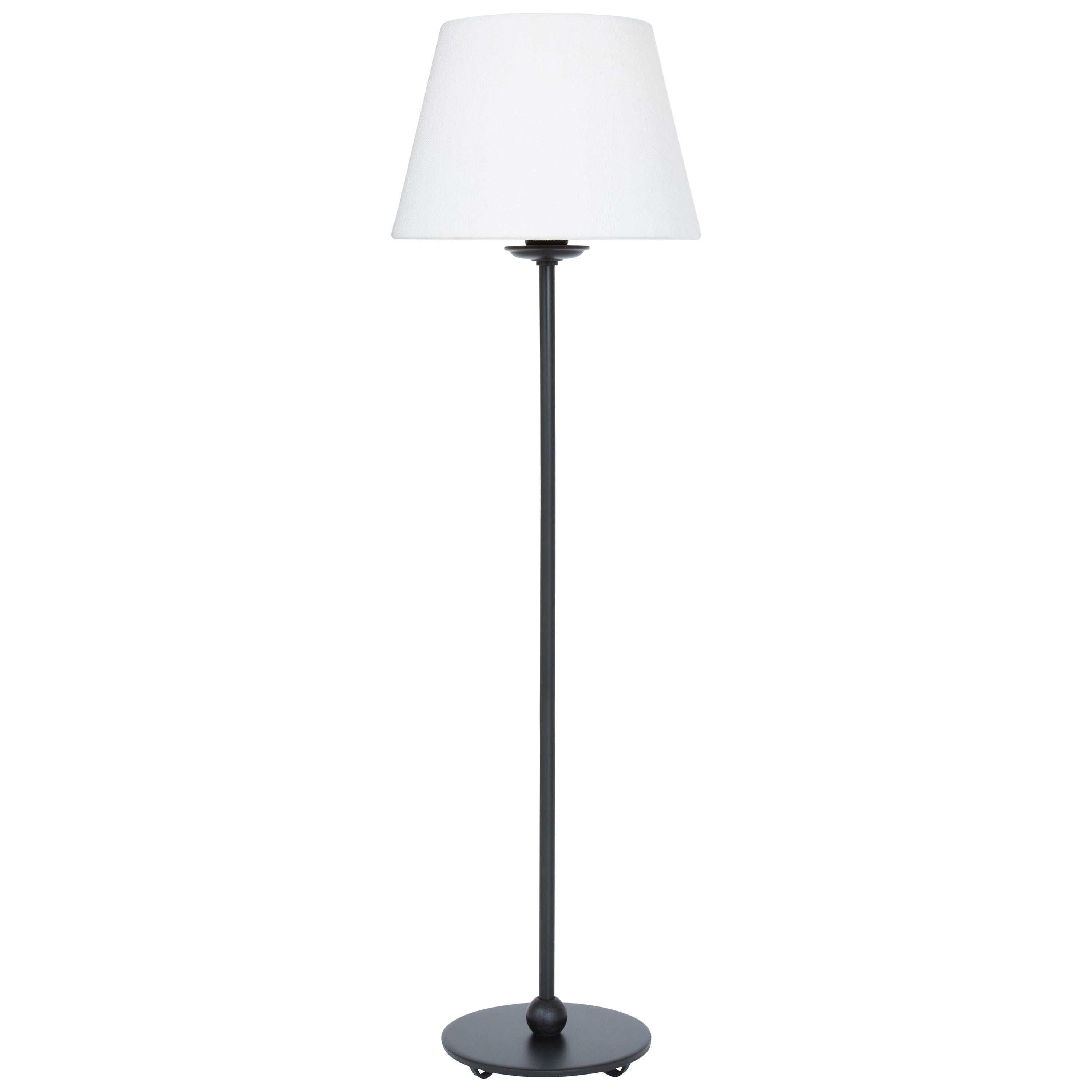 Kelly Wearstler Linden Medium Table Lamp in Gloss Black Ceramic For ...
