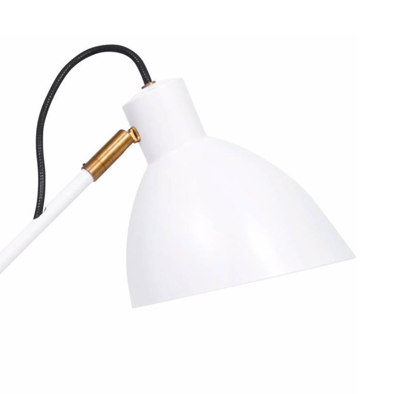 Konsthantverk White Table Lamp KH#1 For Sale at 1stDibs