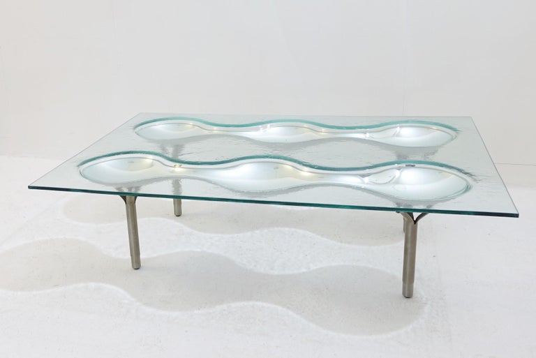 "Konx" Coffee Table by Ron Arad for FIAM, 1990s at 1stDibs