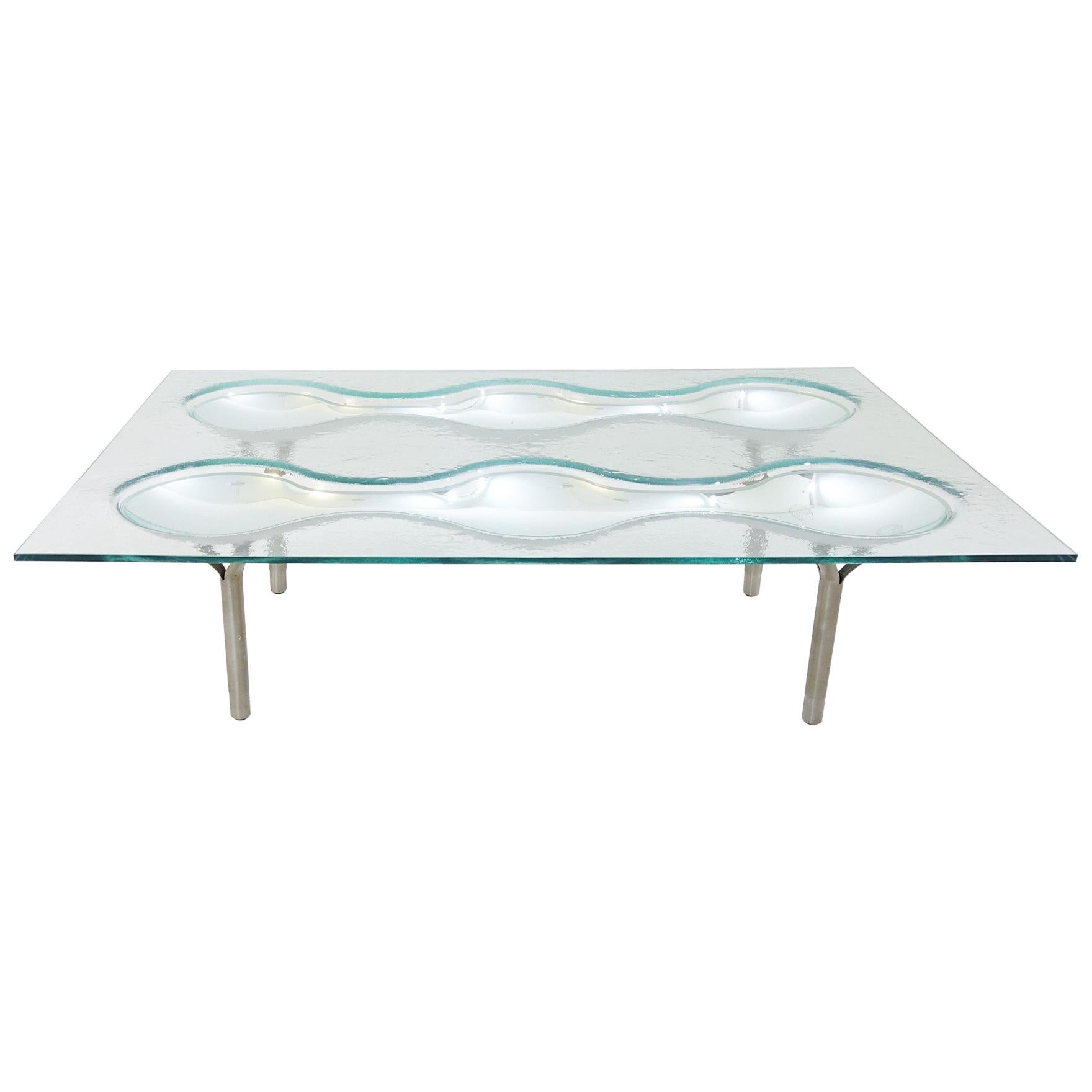 "Konx" Coffee Table by Ron Arad for FIAM, 1990s at 1stDibs