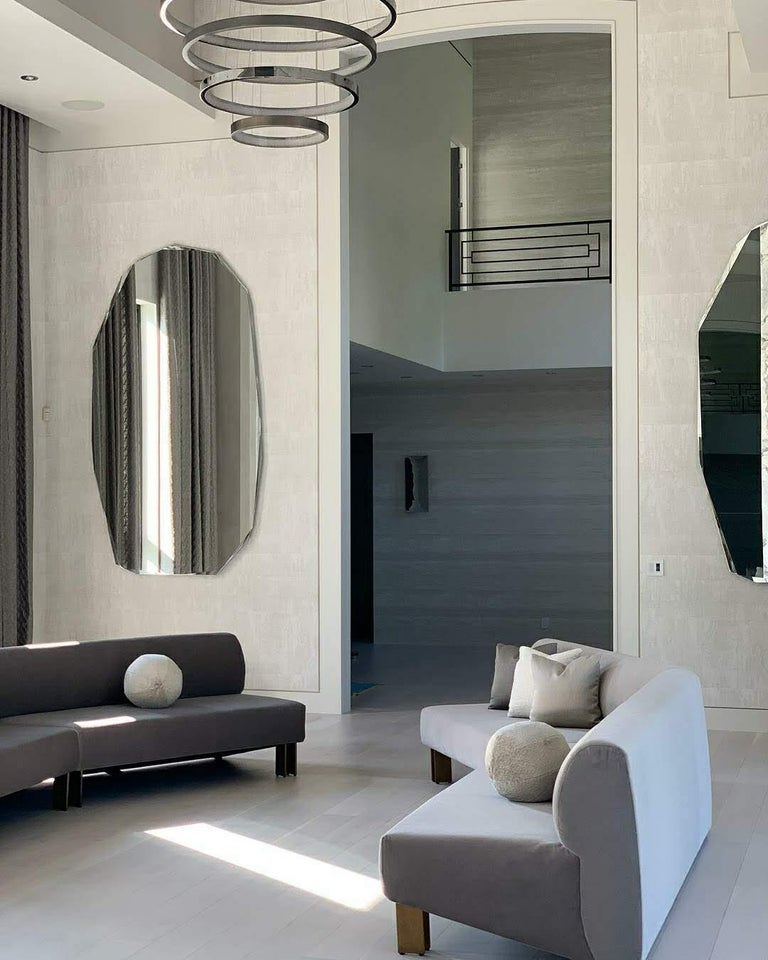 KOOH-I-NOOR XL Standing Mirror, by Piero Lissoni for Glas Italia IN STOCK For Sale at 1stDibs