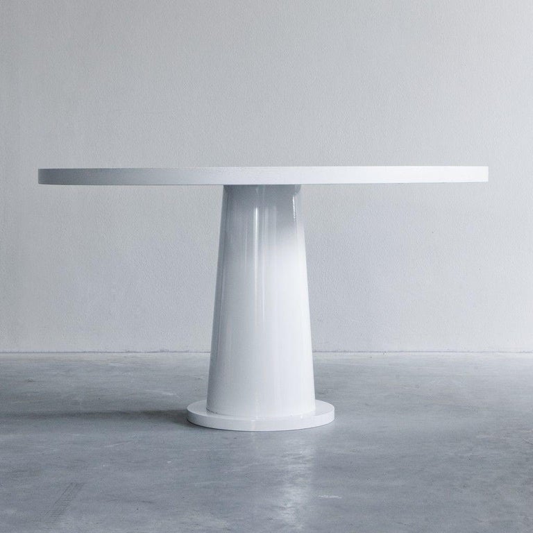 Kops Dining Table Round Two by Van Rossum For Sale at 1stDibs