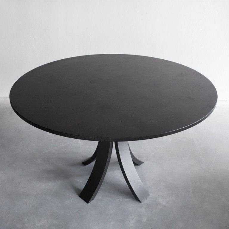 Kops Slim Dining Table Round by Van Rossum For Sale at 1stDibs