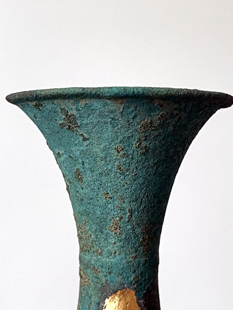 Korean Bronze Bottle Goryeo Dynasty For Sale at 1stDibs
