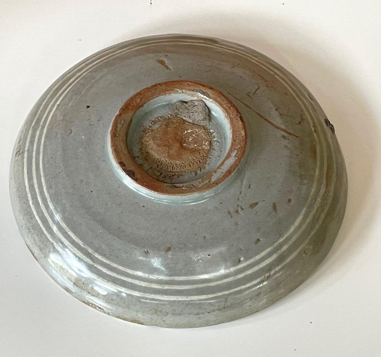 Korean Celadon Inlay Plate Goryeo Period For Sale at 1stDibs | korea inlay