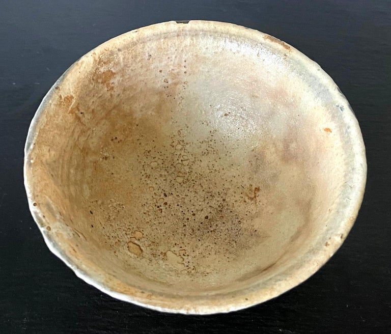 Korean Ceramic Buncheong Ware Tea Bowl Early Joseon Dynasty For Sale at ...