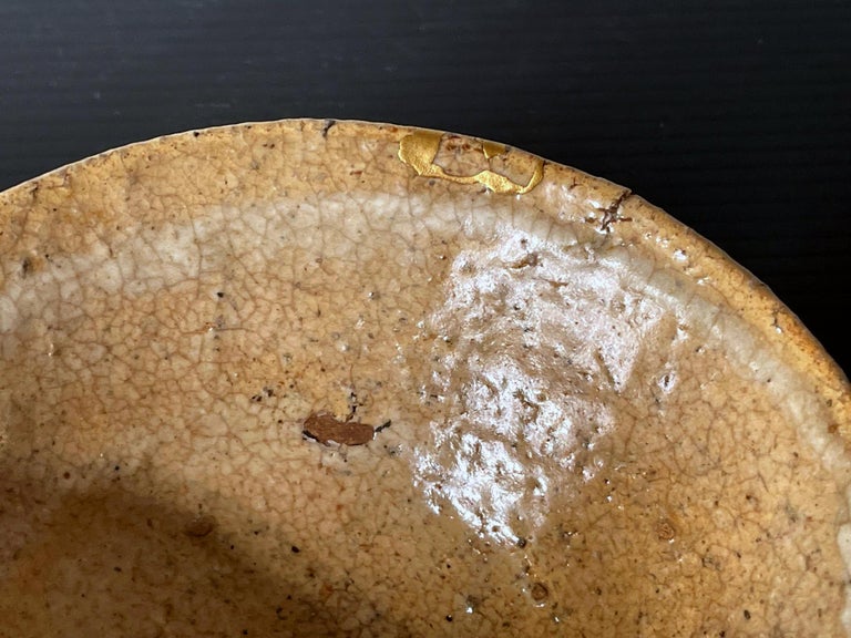 Korean Ceramic Ido Tea Bowl Chawan Joseon Dynasty For Sale at 1stDibs