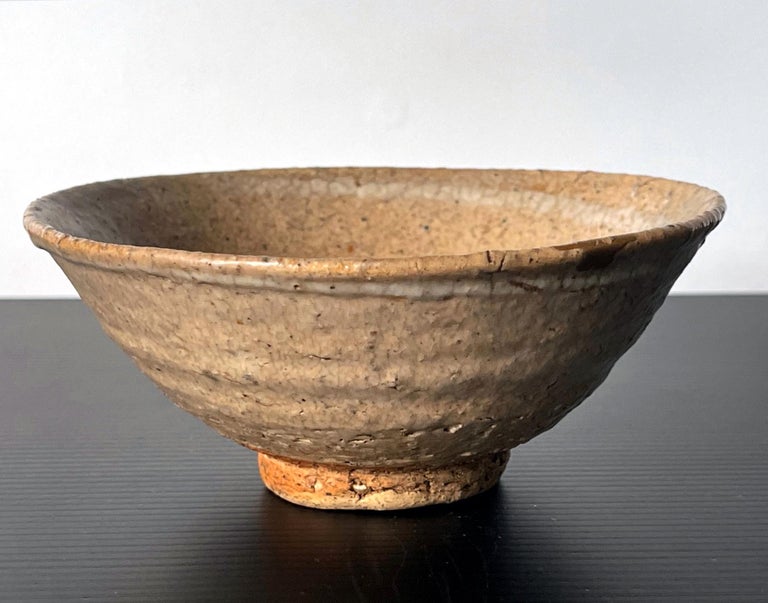 Korean Ceramic Ido Tea Bowl Chawan Joseon Dynasty For Sale at 1stDibs
