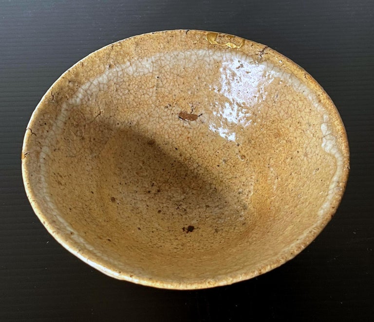 Korean Ceramic Ido Tea Bowl Chawan Joseon Dynasty For Sale at 1stDibs