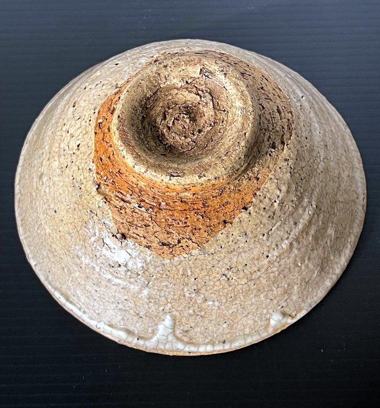 Korean Ceramic Ido Tea Bowl Chawan Joseon Dynasty For Sale at 1stDibs