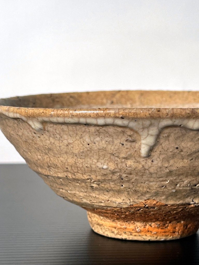 Korean Ceramic Ido Tea Bowl Chawan Joseon Dynasty For Sale at 1stDibs