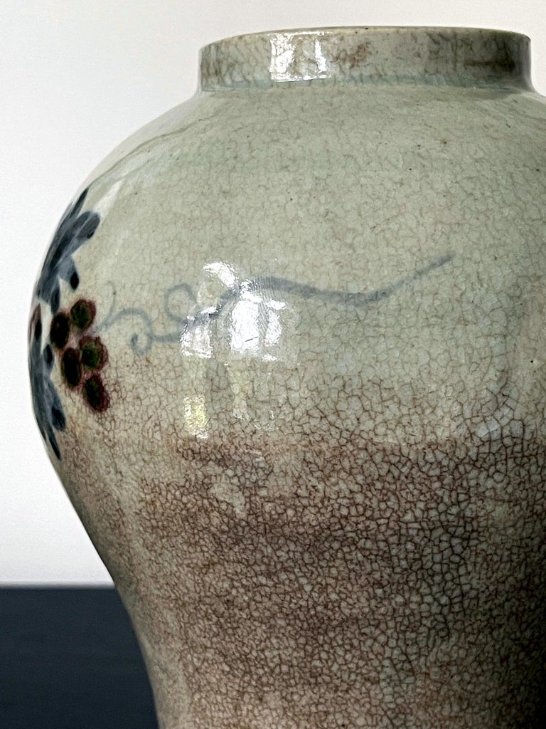 Korean Ceramic Storage Jar Joseon Dynasty For Sale at 1stDibs