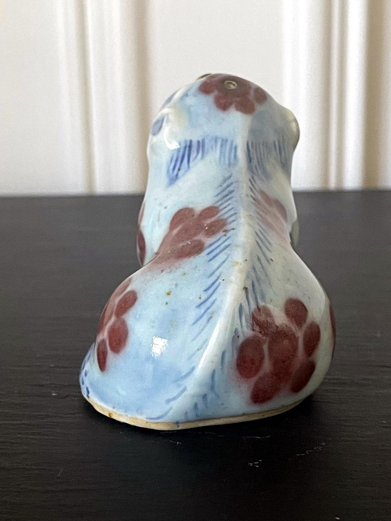 Korean Ceramic Water Dropper in Dog Form Joseon Dynasty For Sale at 1stDibs