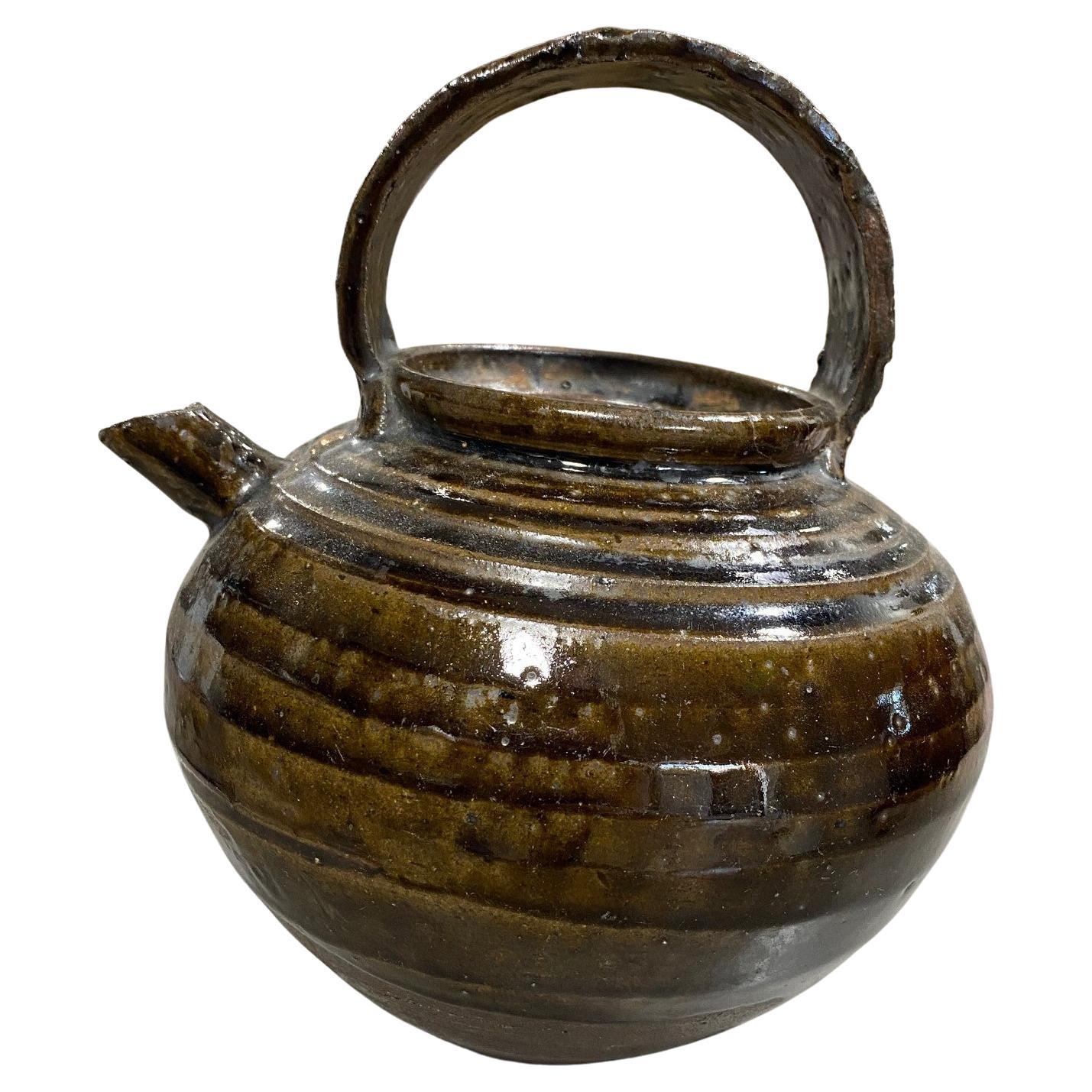 Korean Ceramic Jar Buncheong Ware Joseon Dynasty at 1stDibs
