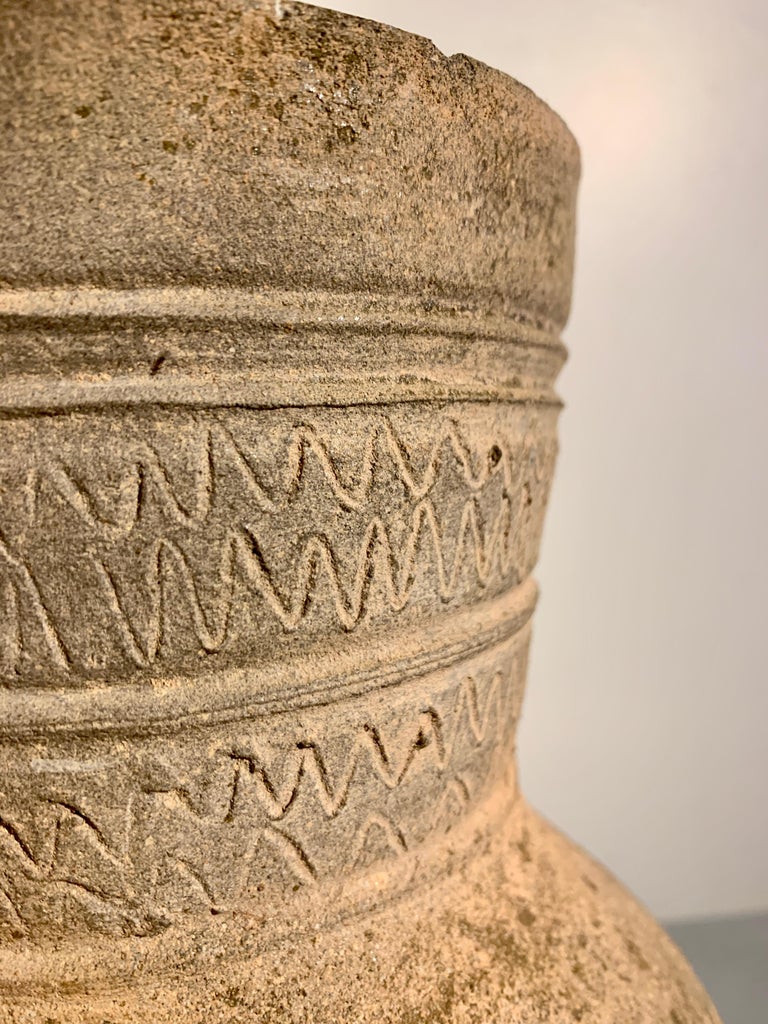 Korean Silla Dynasty Footed Jar, circa 6th Century, Korea For Sale at ...