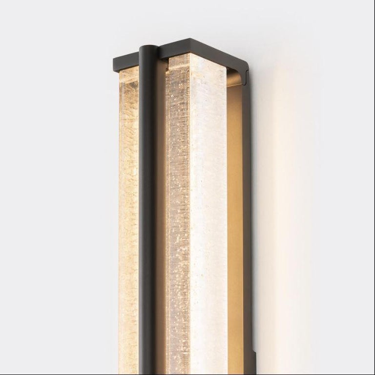Kori Sconce, size 15.75 in Dark Bronze For Sale at 1stDibs