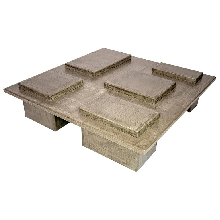 Korsi Anthracite Coffee Table by Giannella Ventura For Sale at 1stDibs