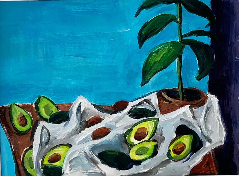 Kory Alexander - "Avocado Still Life" - acrylic on paper For Sale at ...