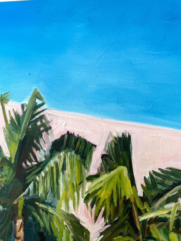 Kory Alexander - Two Palms of Santa Monica Blvd.- oil on canvas For ...