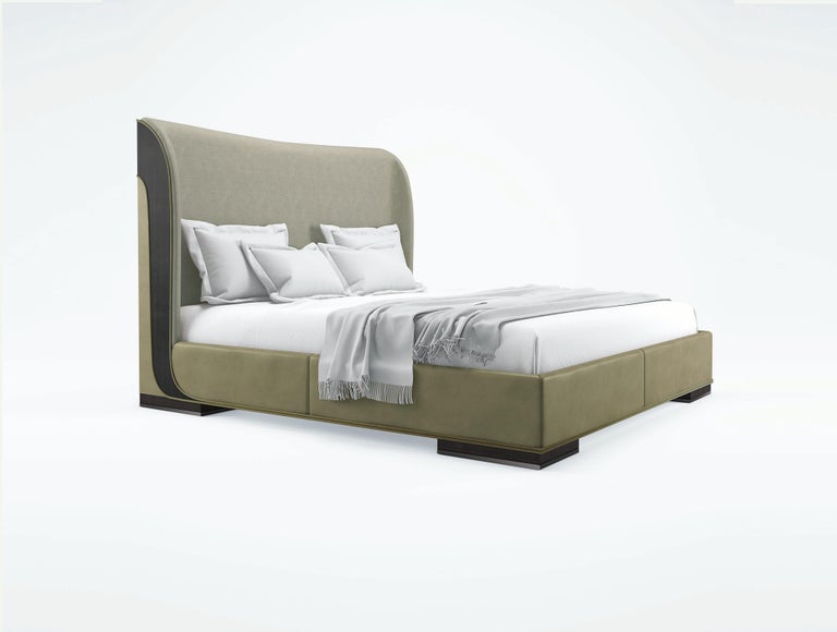 Kos, Orsi, Mr. Daniel Kostiuc, Double Bed, Ebony, Polished Black Nickel ...