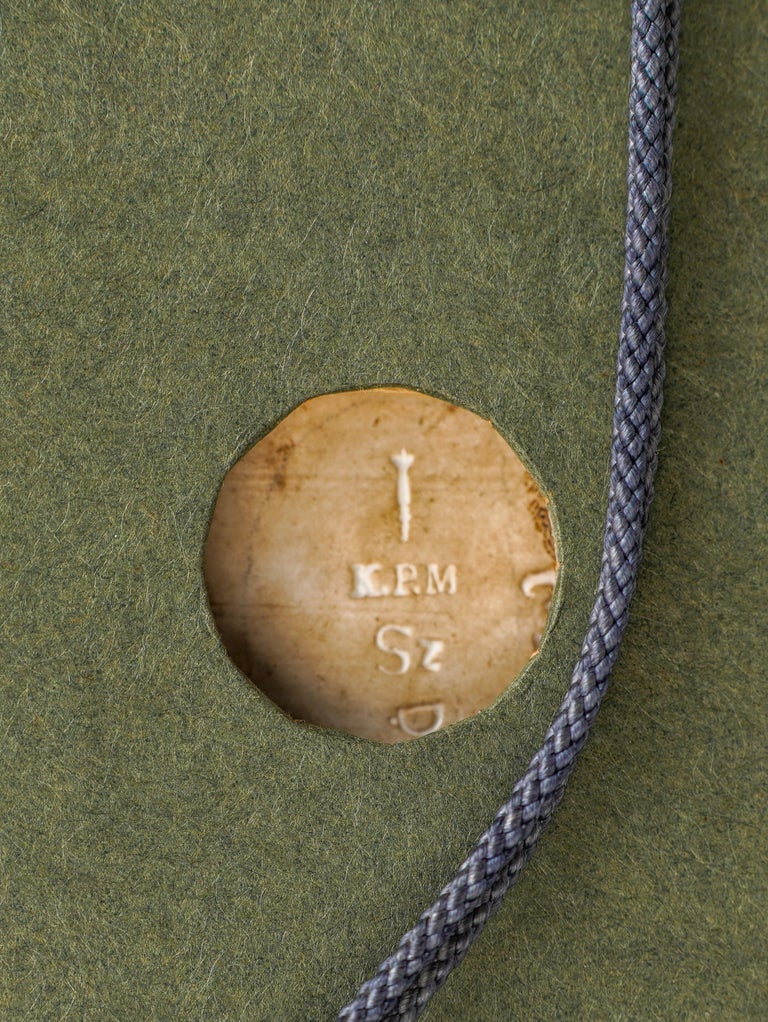 KPM Porcelain Plaque of a Beautiful Floating Lady For Sale at 1stDibs