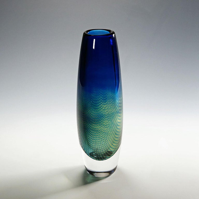 Kraka Vase Designed by Sven Palmquist for Orrefors, Sweden in 1954 at ...