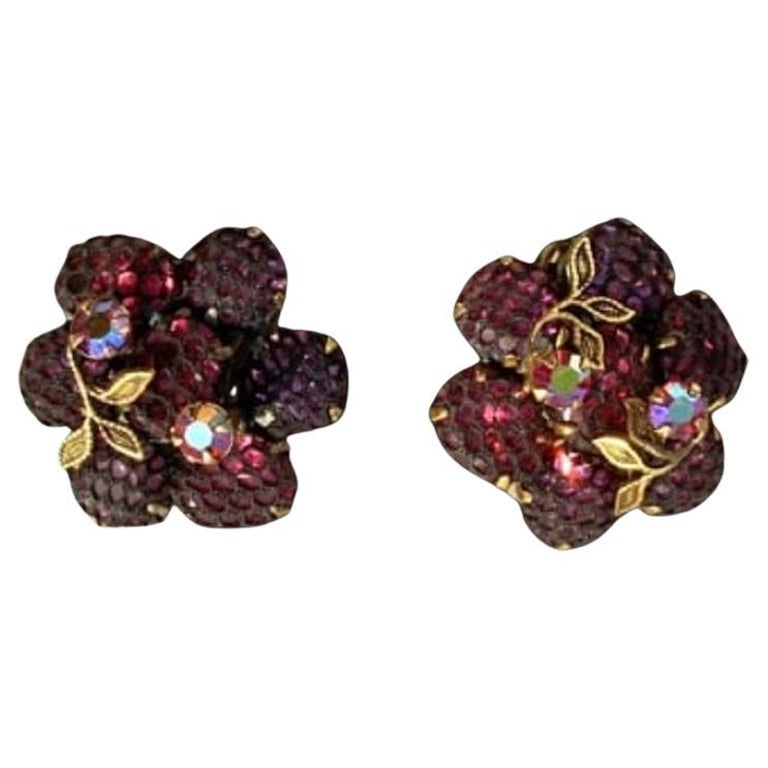 KRAMER vintage earrings For Sale at 1stDibs