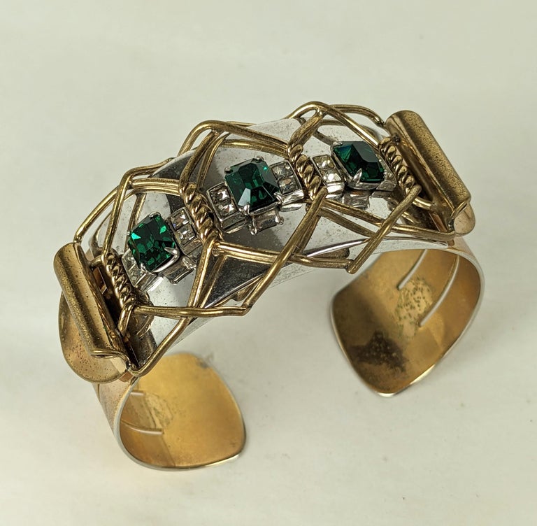 Kreisler Two Toned Retro Cuff For Sale at 1stDibs