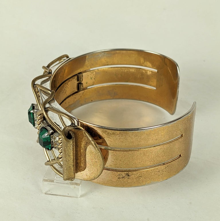 Kreisler Two Toned Retro Cuff For Sale at 1stDibs