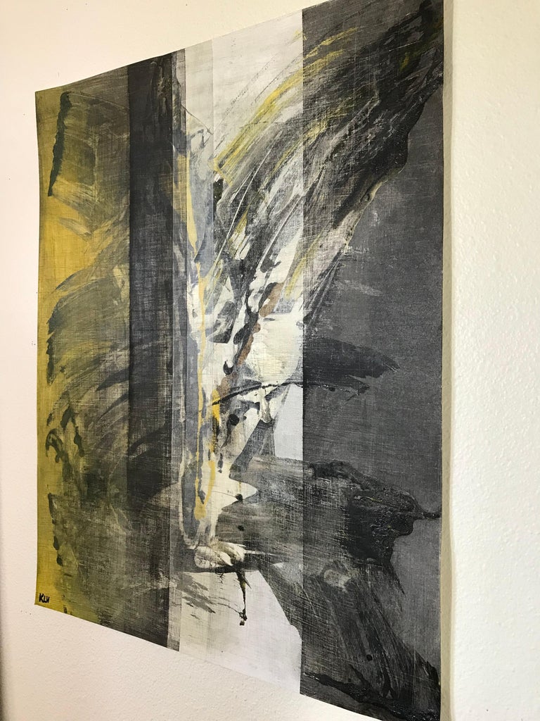 Kris Haas - Worn and Torn #31, Abstract Painting For Sale at 1stDibs