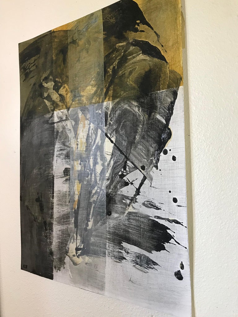 Kris Haas - Worn and Torn #32, Abstract Painting For Sale at 1stDibs