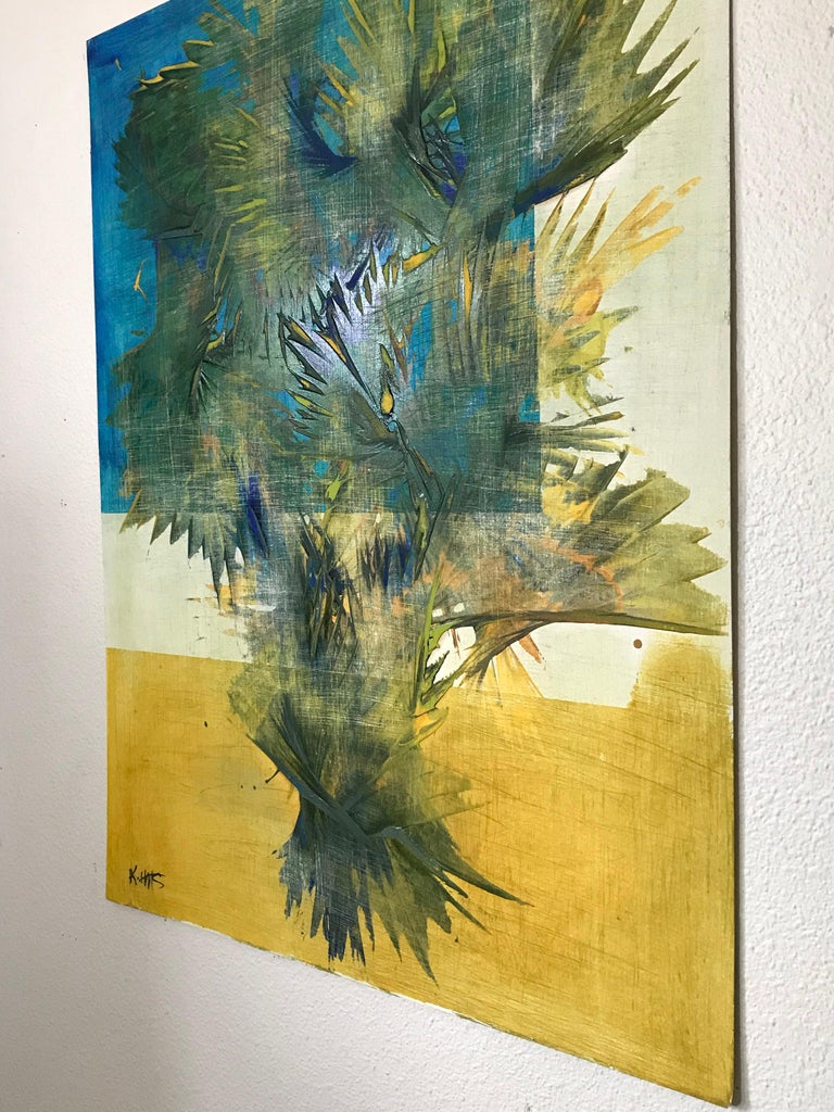 Kris Haas - Worn and Torn #66, Abstract Painting For Sale at 1stDibs