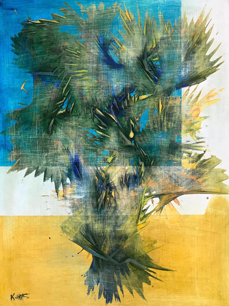 Kris Haas - Worn and Torn #66, Abstract Painting For Sale at 1stDibs