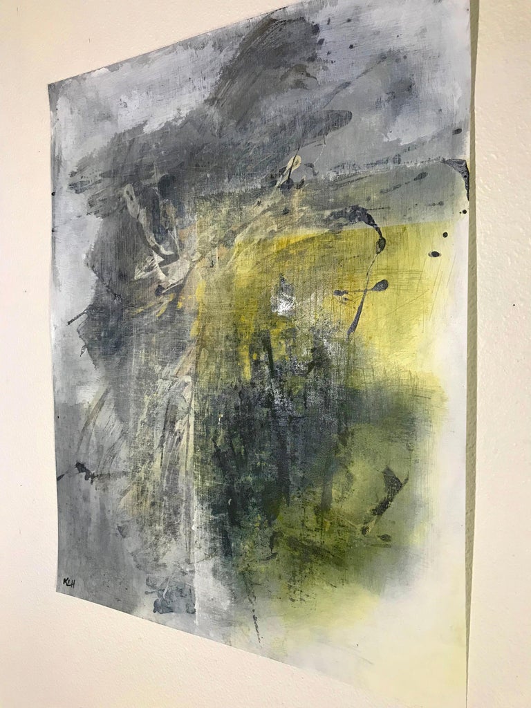 Kris Haas - Worn and Torn #9, Abstract Painting For Sale at 1stDibs