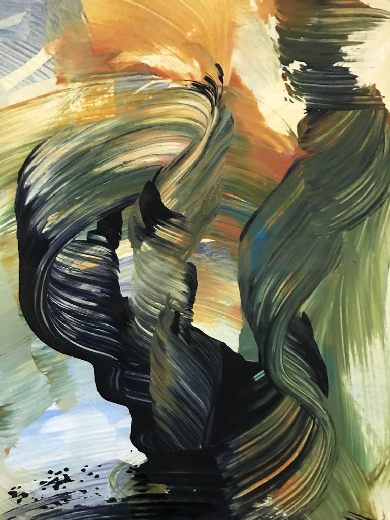 Kris Haas - Seen and Unseen #415, Painting, Oil on Paper For Sale at ...