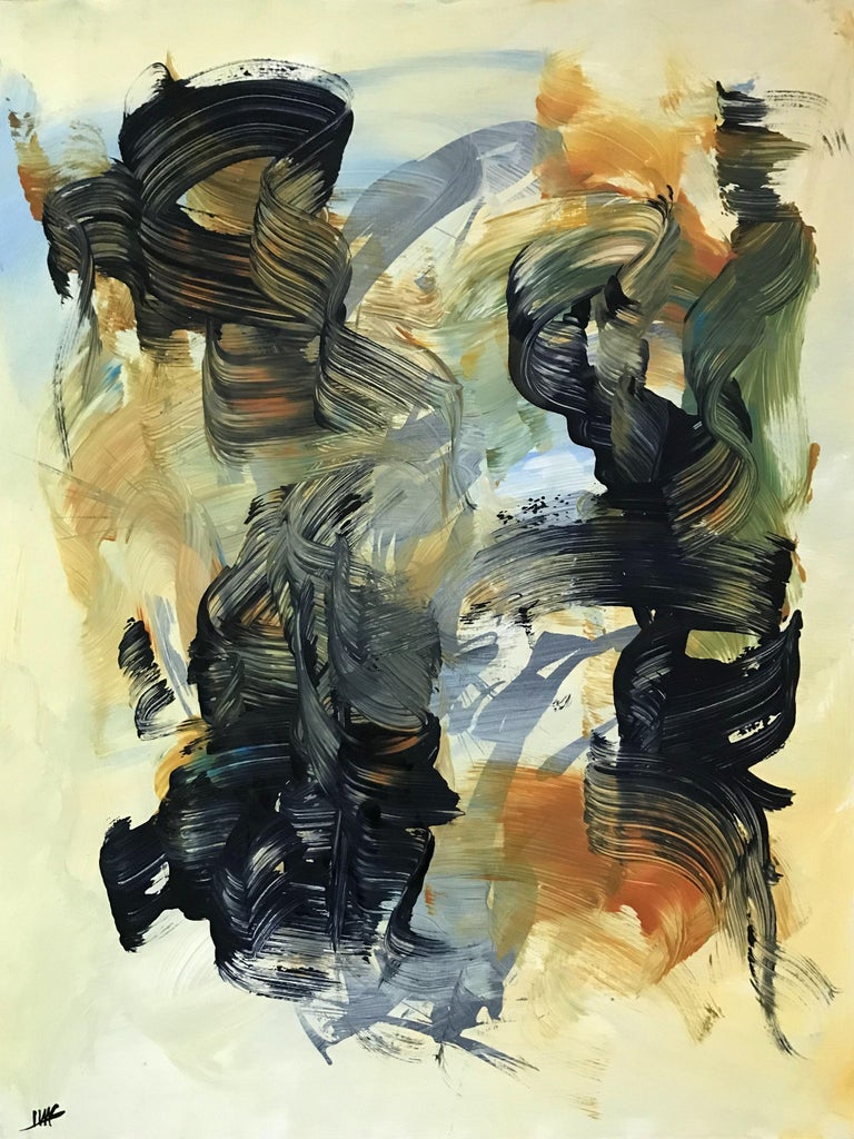Kris Haas - Seen and Unseen #415, Painting, Oil on Paper For Sale at ...