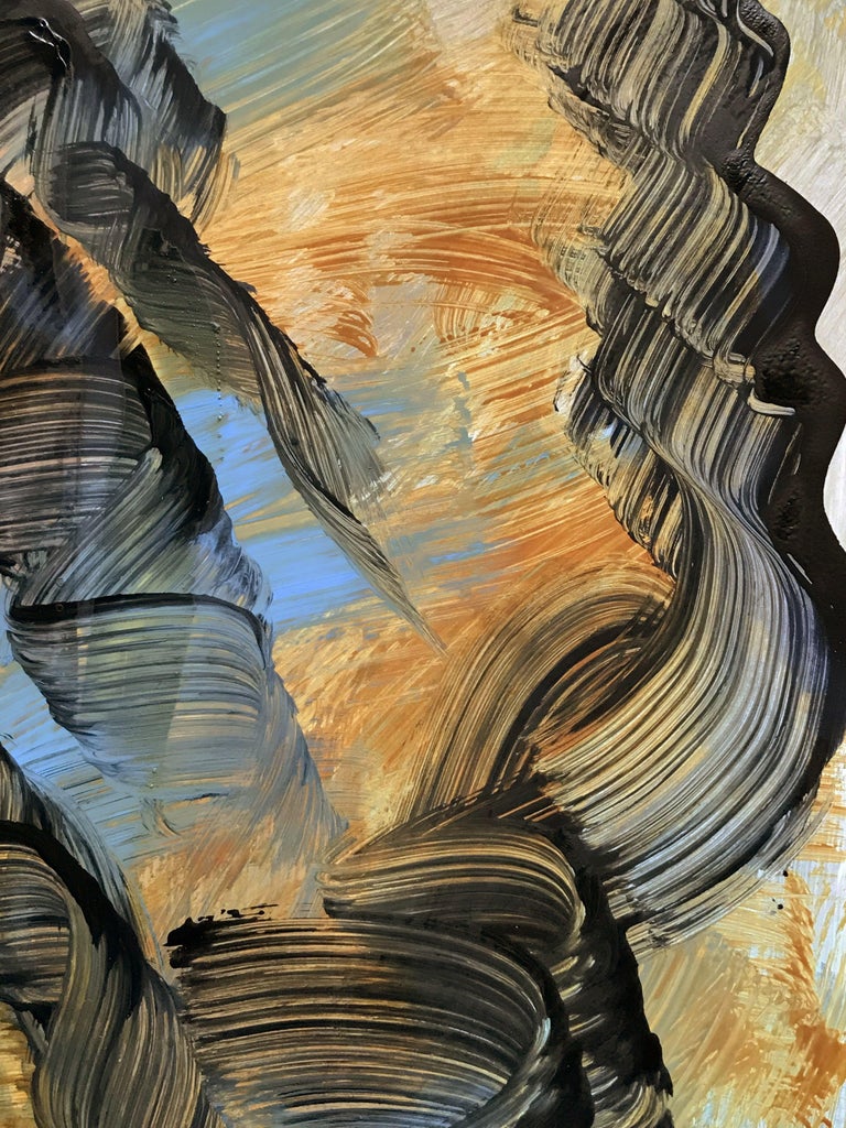 Kris Haas - Seen and Unseen #44B5, Painting, Oil on Paper For Sale at ...