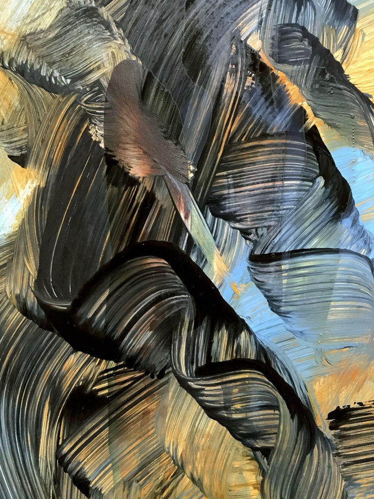 Kris Haas - Seen and Unseen #44B5, Painting, Oil on Paper For Sale at ...