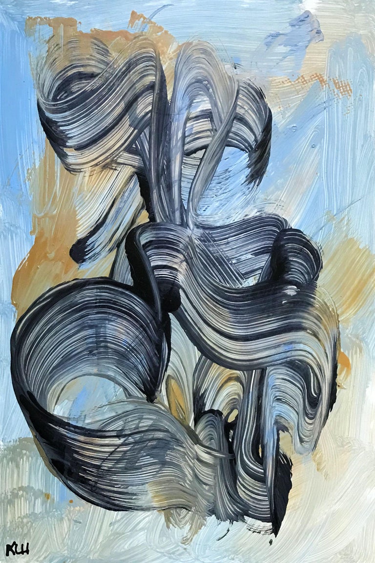 Kris Haas - Seen and Unseen #494, Painting, Oil on Paper For Sale at ...