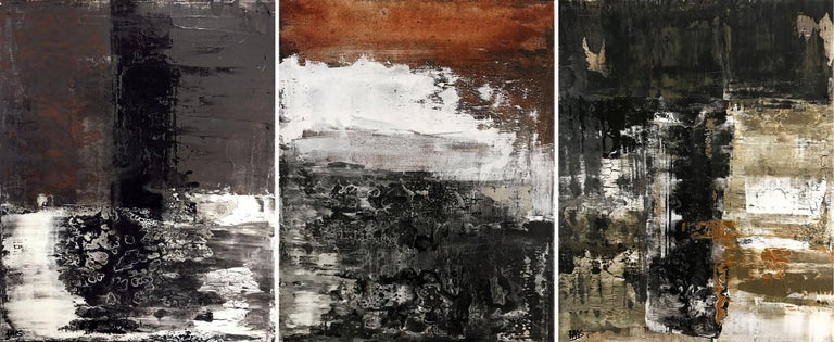 Kris Haas - Unknown Series - Oblivi, I See You and Timeless, Painting ...