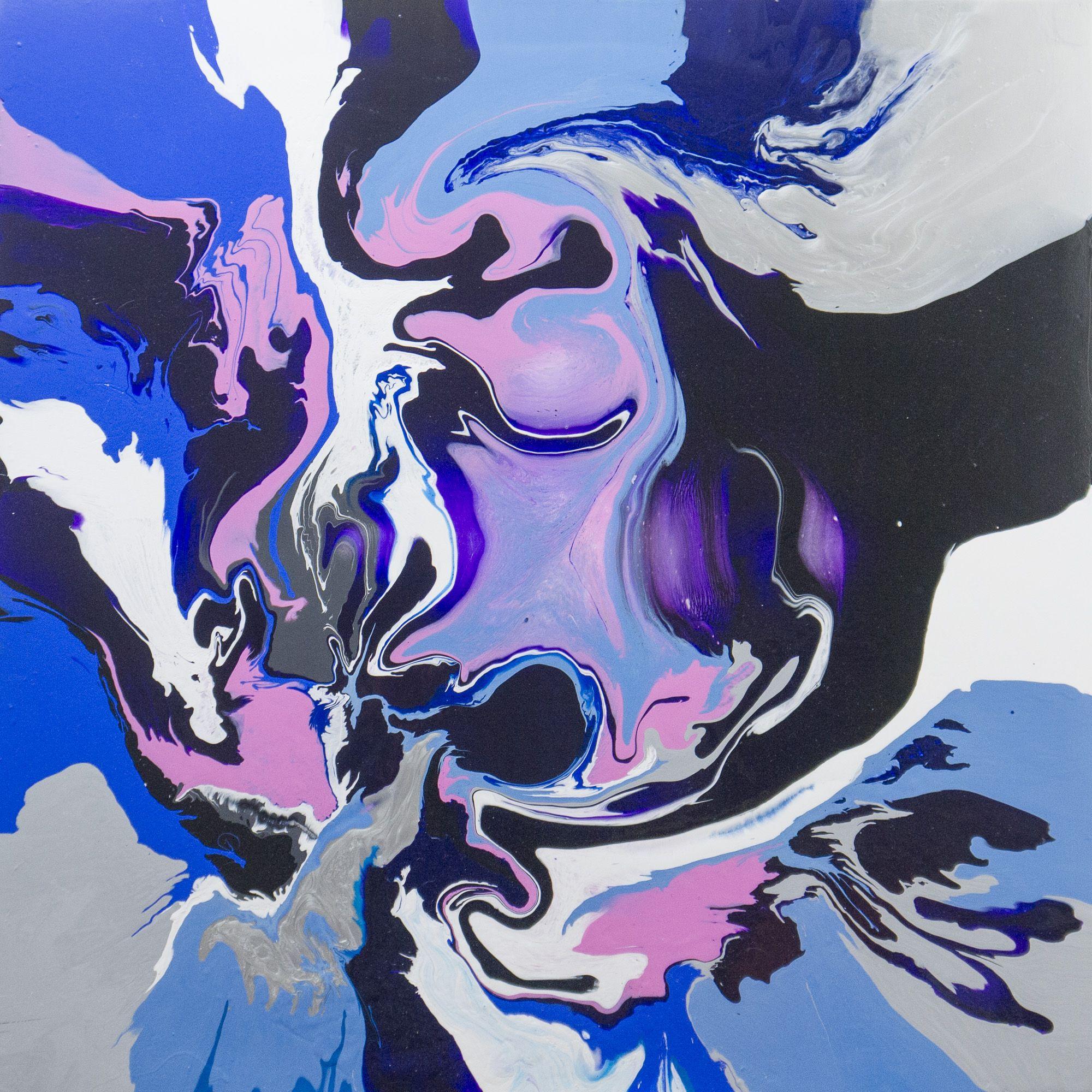 Kris Mercer - Song of Starlights, Painting, Acrylic on Canvas For Sale ...